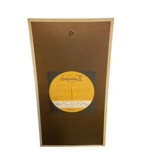 Metalcraft Corp | Wall Decor | Vintage Metalcraft Dimension Iii Four ...